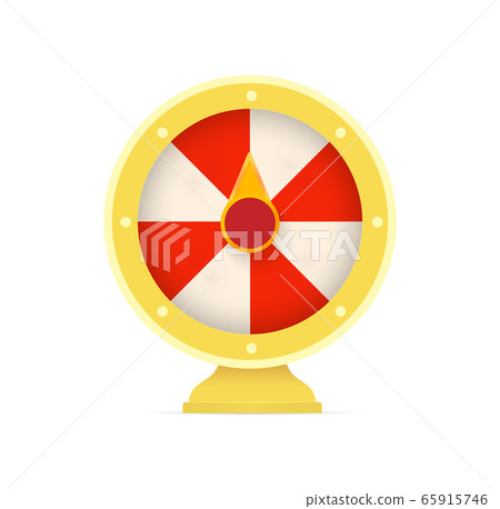 Fortune wheel logo. Casino random winner slot... - Stock Illustration ...