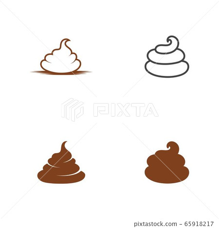 Poo vector icon illustration design - Stock Illustration [65918217] - PIXTA