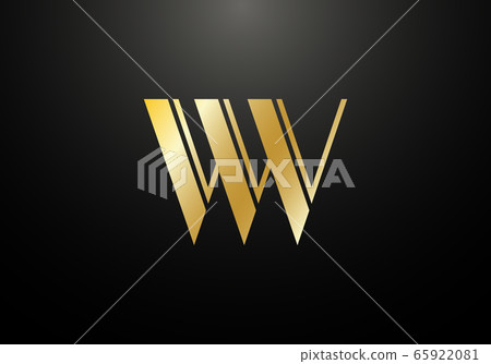 Initial Monogram Letter W V Logo Design Vector... - Stock Illustration ...