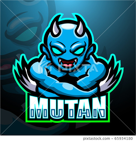 Mutant mascot esport logo design - Stock Illustration [65934180] - PIXTA