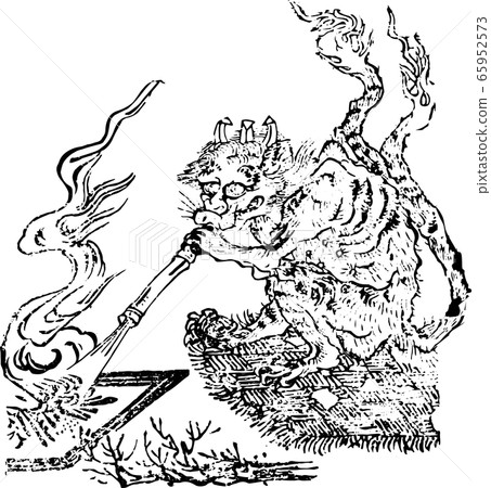 Gotoku cat - Stock Illustration [65952573] - PIXTA