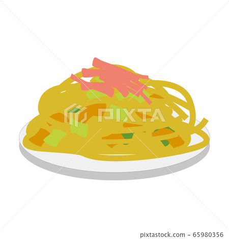 Yakisoba simple vector illustration - Stock Illustration [65980356] - PIXTA