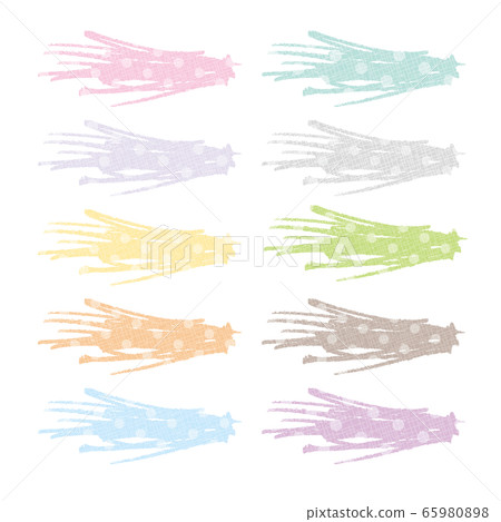 Pastel color random shape dot pattern set - Stock Illustration ...