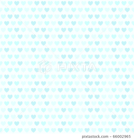 Cyan heart pattern. Seamless vector - Stock Illustration [66002965] - PIXTA