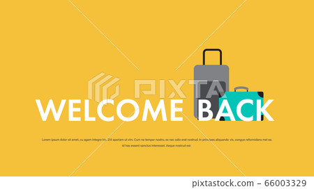 welcome back banner coronavirus pandemic... - Stock Illustration ...