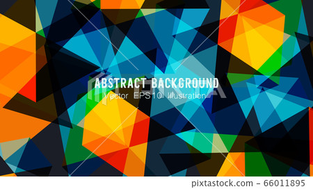 Abstract geometric or isometric polygon or low - Stock Illustration ...