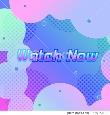 Created watch now freeform gradient background - Stock Illustration ...