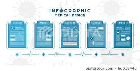 Infographic for medical information board design - Stock Illustration ...