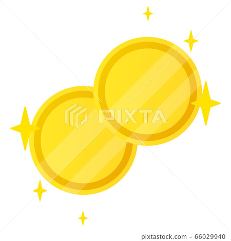 Two coins - Stock Illustration [66029940] - PIXTA
