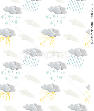 A series of different weather patterns - Stock Illustration [66033207 ...