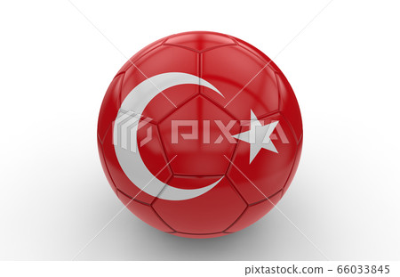 Soccer ball with turkish flag - Stock Illustration [66033845] - PIXTA