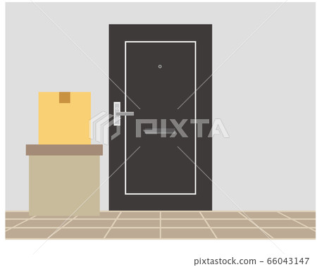 Home delivery, front delivery, door - Stock Illustration [66043147] - PIXTA