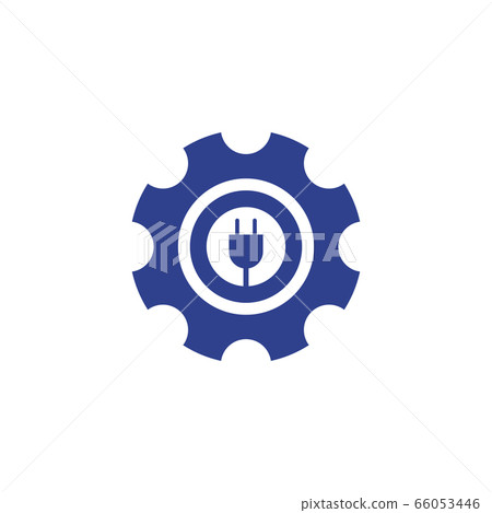Electric company logo design vector template-插圖素材 [66053446] - PIXTA圖庫