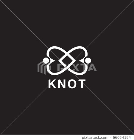 Knot love icon logo design vector template - Stock Illustration ...