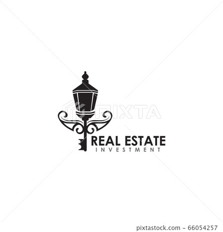 Classic lamp icon logo design vector template - Stock Illustration ...