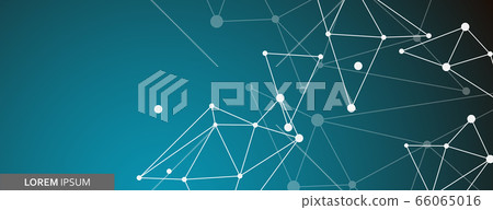 Graphic abstract background. Connect... - Stock Illustration [66065016 ...