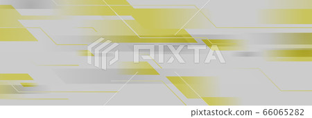 Yellow and grey shapes abstract geometric - Stock Illustration ...