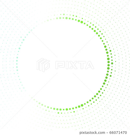 Technology circle with dots. Vector illustration - Stock Illustration ...