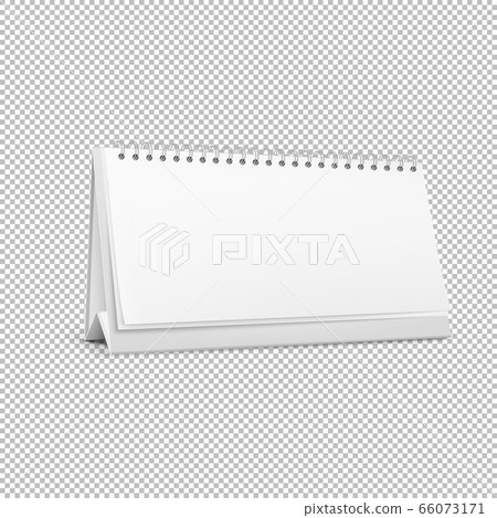 Vector realistic horizontal standing blank... - Stock Illustration ...