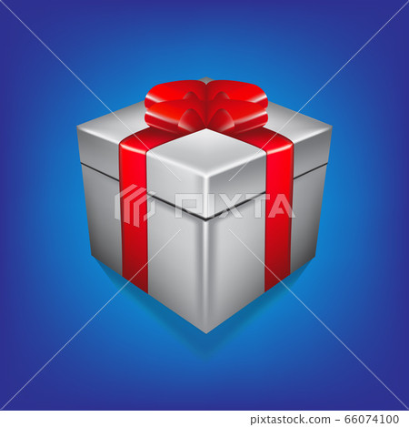 Realistic Open Box. Gift Box. Vector Illustration - Stock Illustration ...