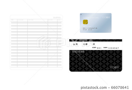 Illustration set of passbook with open and... - Stock Illustration [66078641] - PIXTA