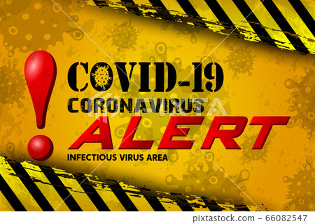 alert, coronavirus, pathogen - Stock Illustration [66082547] - PIXTA