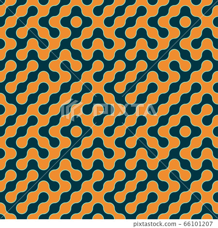 Vector abstract seamless pattern with liquid - Stock Illustration ...