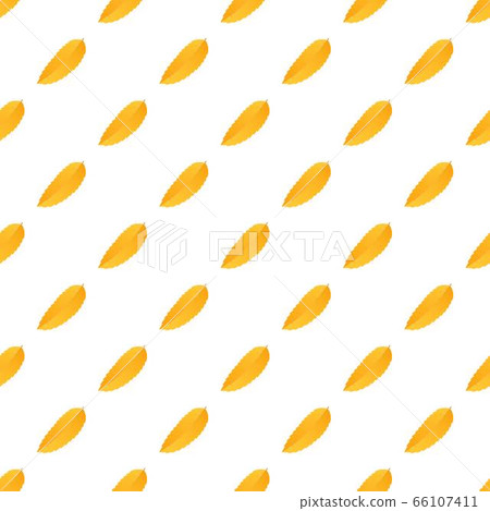 Forest yellow leaf pattern seamless - Stock Illustration [66107411] - PIXTA