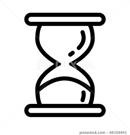 Hourglass timer icon, outline style - Stock Illustration [66108941] - PIXTA