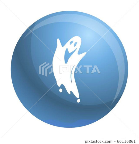 Smile ghost icon, simple style - Stock Illustration [66116861] - PIXTA