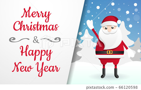 Happy new year concept banner, cartoon style - Stock Illustration ...