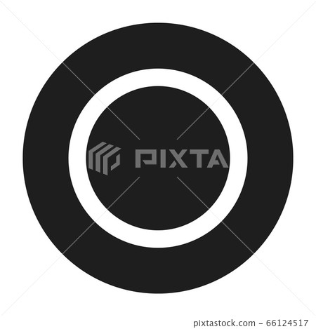 Plastic plate icon, simple style - Stock Illustration [66124517] - PIXTA