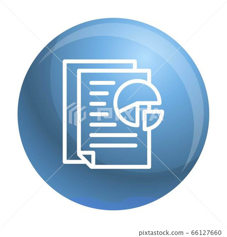 Graph paper icon, outline style - Stock Illustration [66127660] - PIXTA