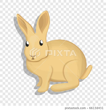 Wild rabbit icon, cartoon style-插圖素材 [66138431] - PIXTA圖庫