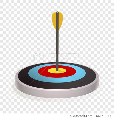 New target icon, cartoon style - Stock Illustration [66139247] - PIXTA