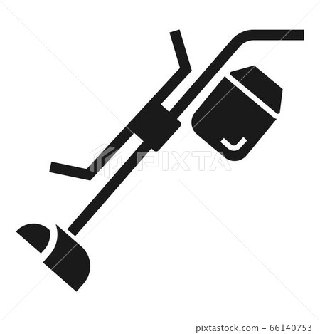 Grass cut trimmer icon, simple style - Stock Illustration [66140753 ...