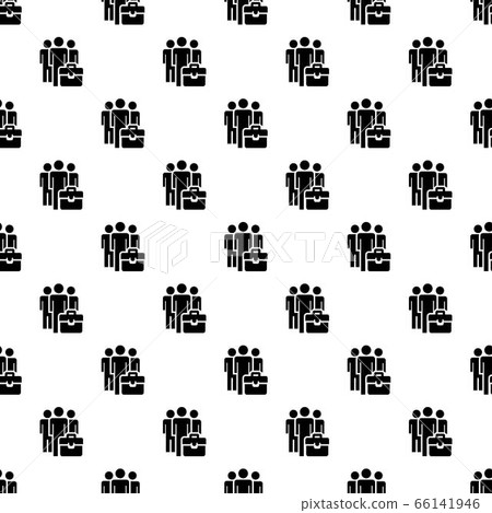 Business people group pattern seamless vector - Stock Illustration ...