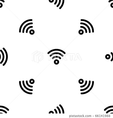 Wireless pattern seamless vector - Stock Illustration [66141988] - PIXTA