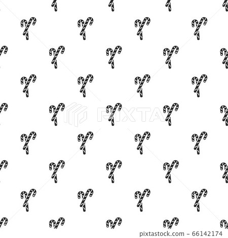 Candy striped sticks pattern seamless - Stock Illustration [66142174 ...