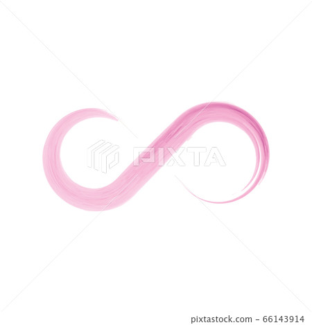 Violet infinity symbol icon. Hand drawn... - Stock Illustration ...