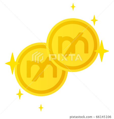 The Mill currency symbol coins - 스톡일러스트 [66145106] - PIXTA