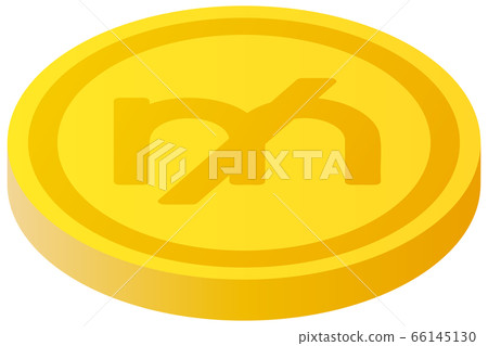 The Mill currency symbol coin-插圖素材 [66145130] - PIXTA圖庫