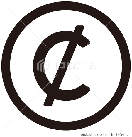 The Cent currency symbol - Stock Illustration [66145652] - PIXTA
