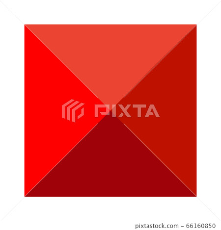 glossy square icon on white background. flat... - Stock Illustration ...