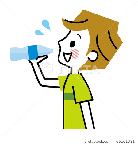 Male Hydration Oral Rehydration Solution - Stock Illustration [66161381 ...