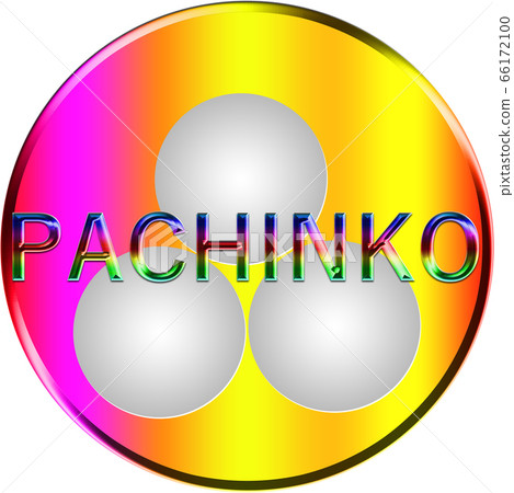 An icon with the English character of pachinko! - Stock Illustration ...