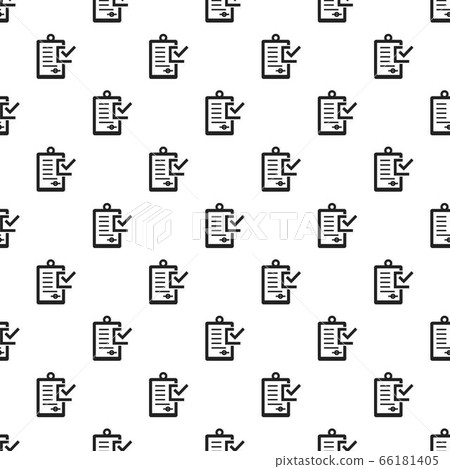 Checklist pattern seamless vector - Stock Illustration [66181405] - PIXTA