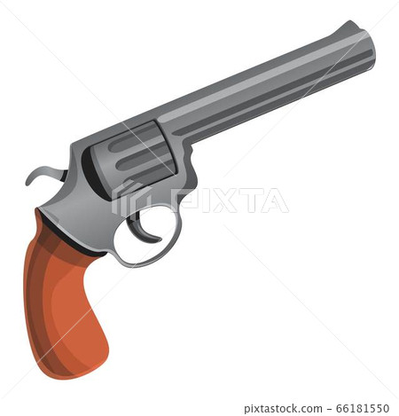 Cowboy revolver icon, cartoon style - Stock Illustration [66181550] - PIXTA