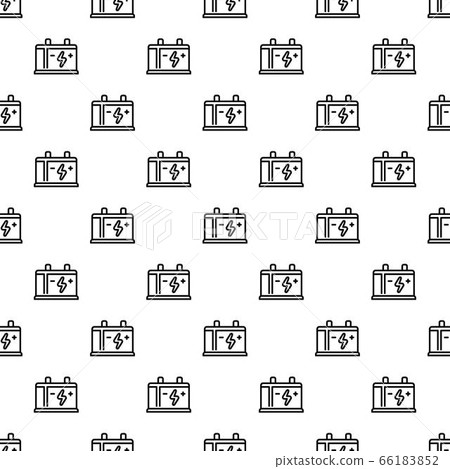 Car battery pattern seamless vector - Stock Illustration [66183852] - PIXTA