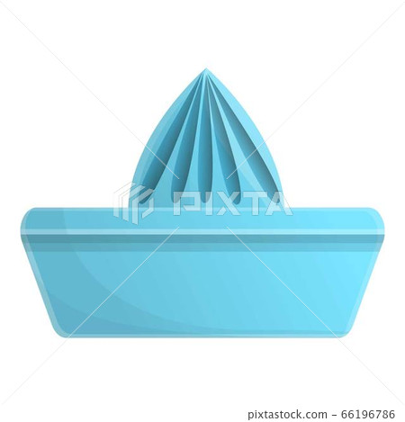 Manual lemonade squeezer icon, cartoon style - Stock Illustration ...